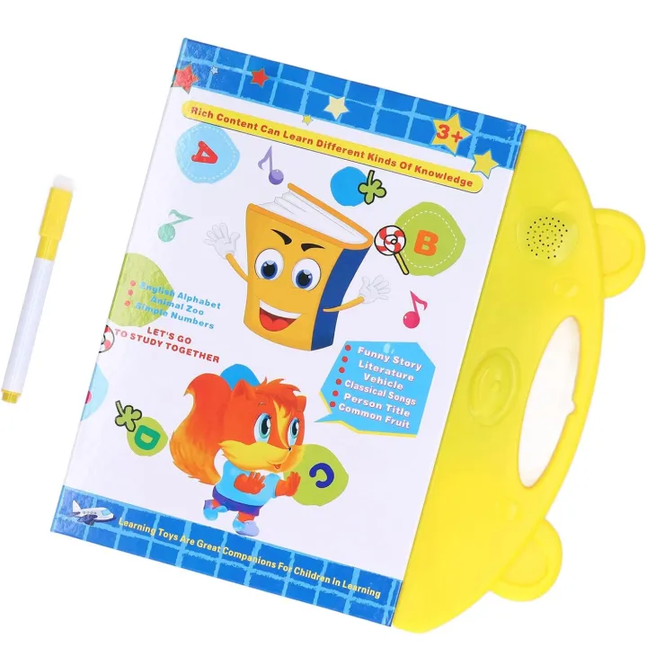Interactive Electronic Sound Book for Kids – Learn Alphabet, Numbers ...