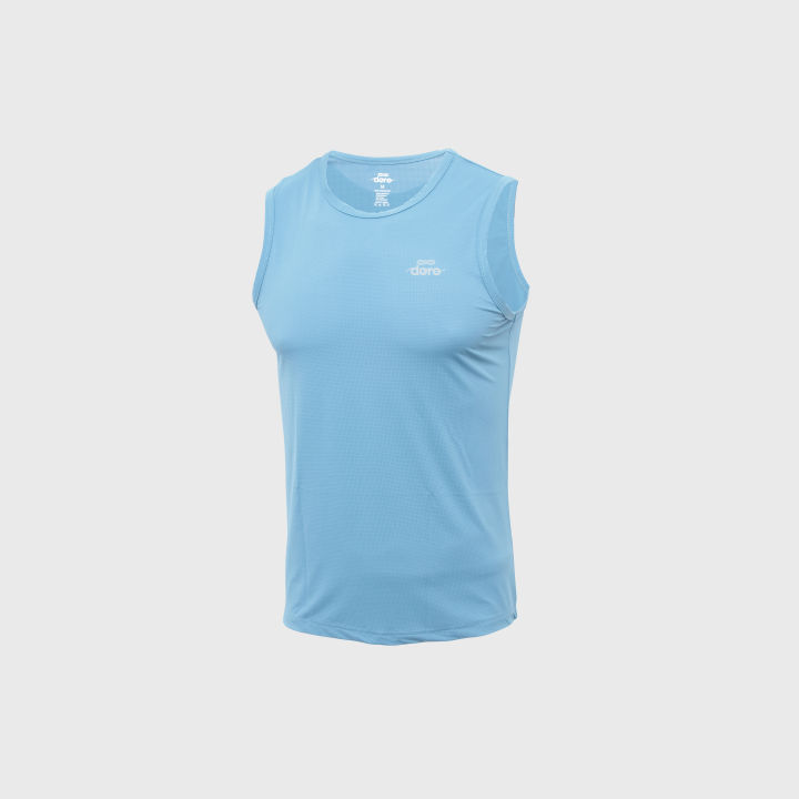 Doro Sky Blue Sleeveless Dry-fit Sando For Men. | Daraz.com.np