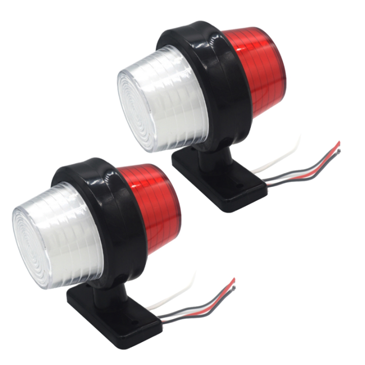Truck LED Side Marker Light 12V 24V Double Face Indicator Turn Signal ...