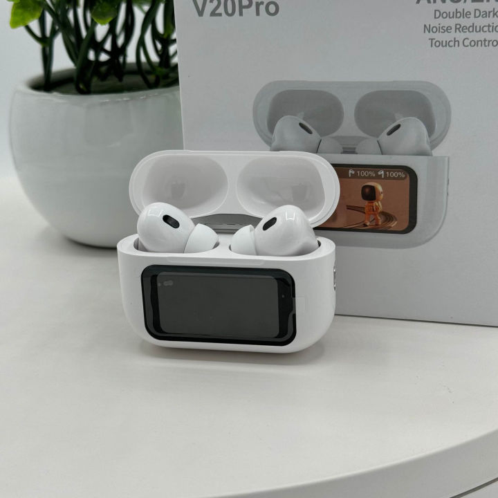 Yesplus V20 Pro Earbuds – Touch Screen Display Airpods | Daraz.com.np