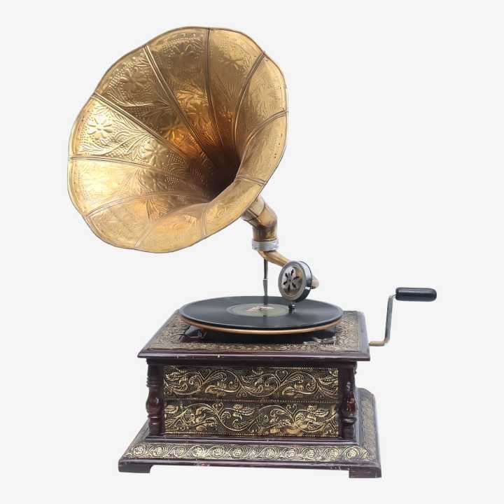Golden Color Old Fashioned Music Box | Daraz.com.np