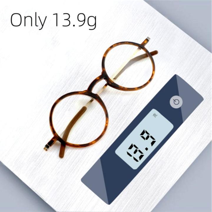 Glasses With Case Anti-blue Light Hyperopia Eyewear Presbyopia Elderly ...