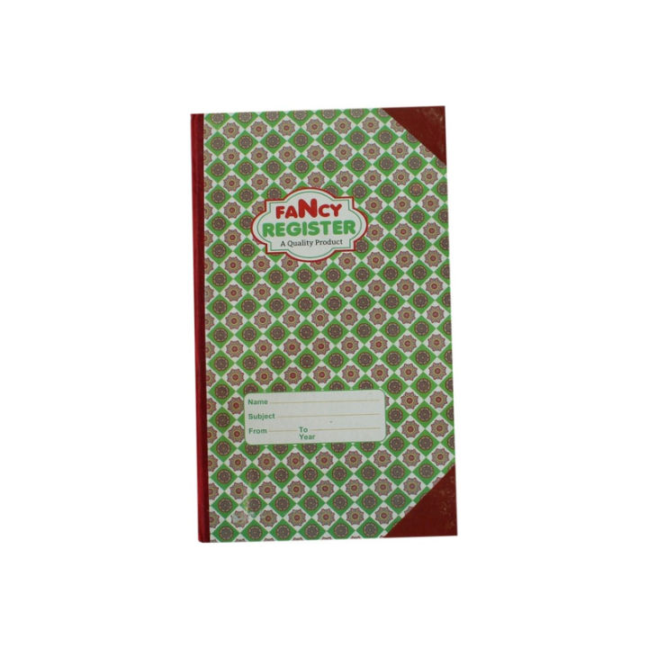 Pack of 6 Fancy No.5 Register Book | Daraz.com.np