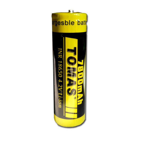TOMAS 18650 4.2V RECHARGEABLE BATTERY 7800MAH 1pcs | Daraz.com.np
