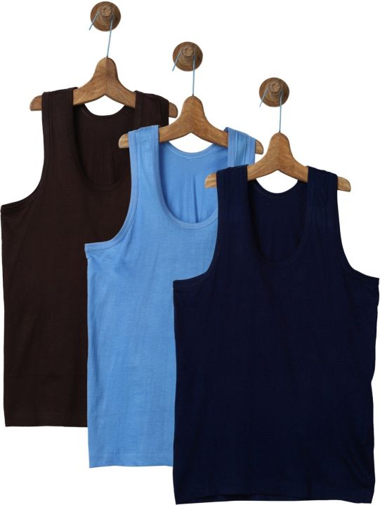 Pack Of 3 Amul Colour Vest For Kids ( Colour May Vary)By Pihu | Daraz ...