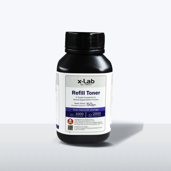X-Lab Refill Toner Compatible all Brother Laser Printer Powder Original ...