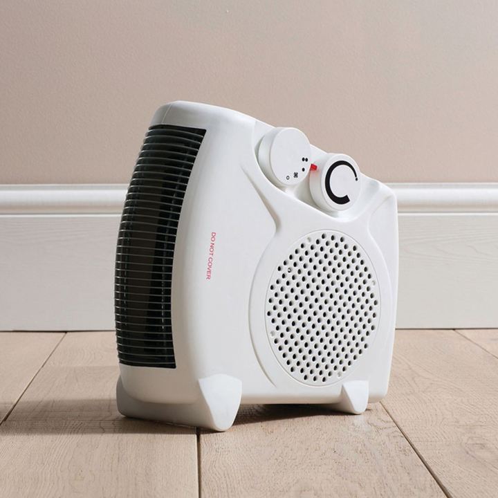 Electric Portable Fan Heater With 2 Heat Settings And Cool Air Setting ...