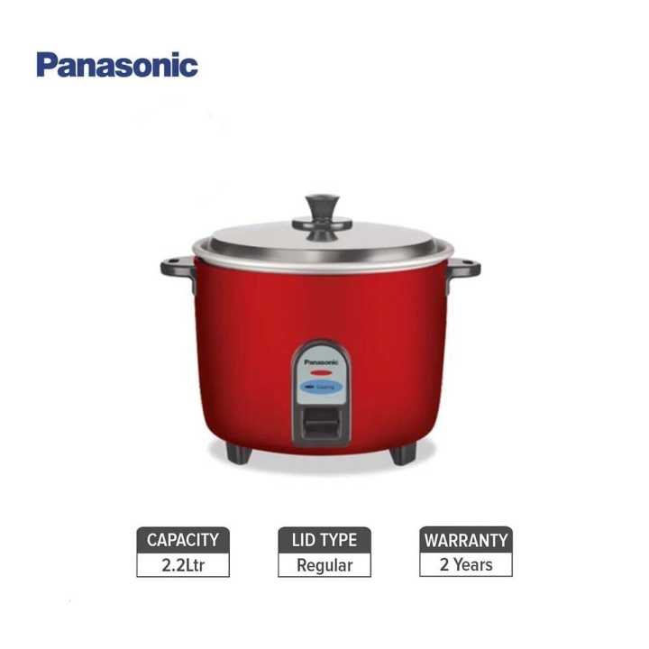 Panasonic 2.2 Litre Drum Rice Cooker Sr-Wa 22 (G9) Burgundy | Daraz.com.np