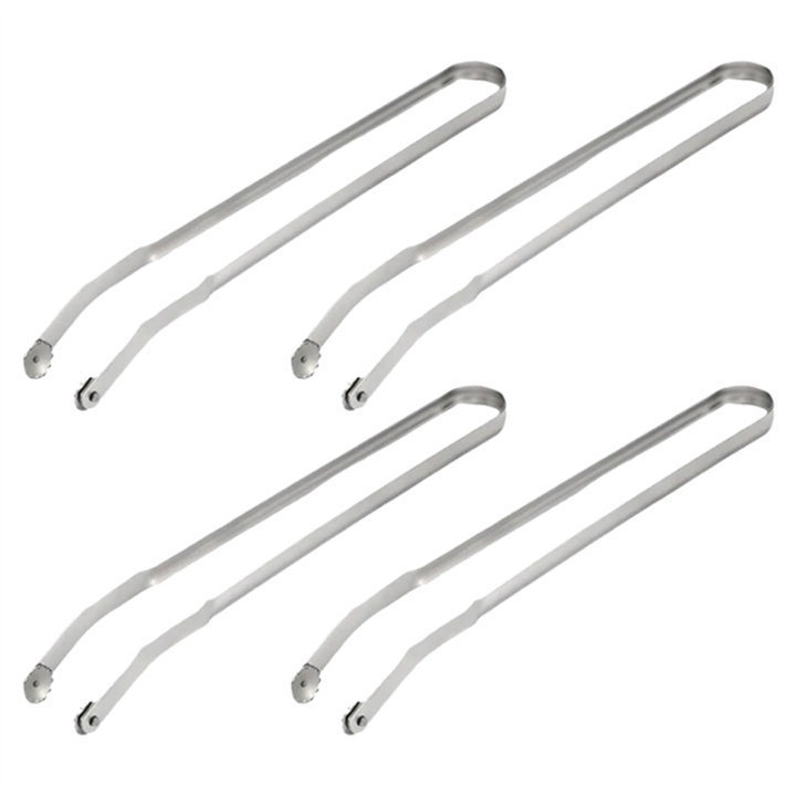 OUMERY BBQ Sausage Turning Tongs Stainless Steel Kitchen Cooking Tongs ...