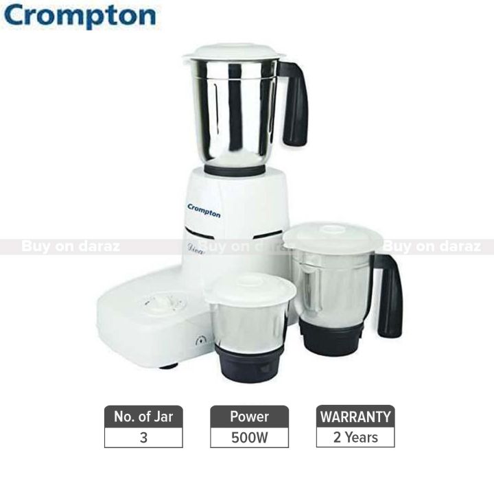Crompton Acgm-Ds51 Flow Breaker Technology 500W Mixer - (White) | Daraz ...