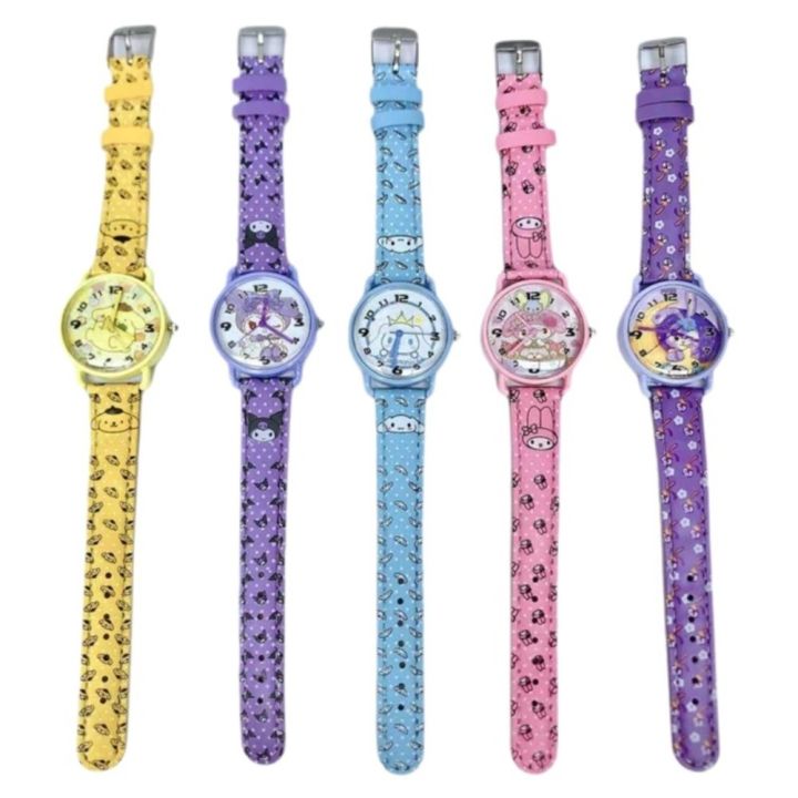 New Heart Design Sanrio Watch Quartz Movement Gift Box Hello Kitty ...