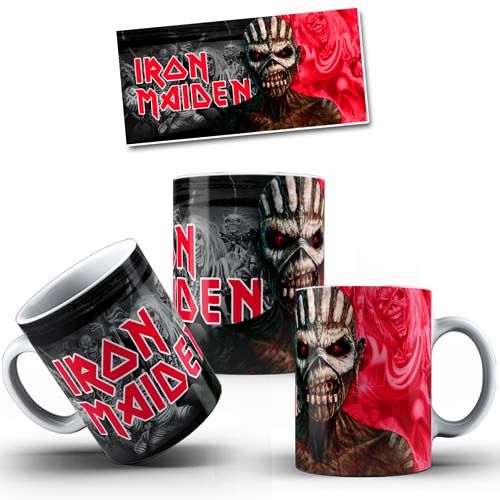 IRON MAIDEN Printed Ceramic Mug/Cup | Daraz.com.np