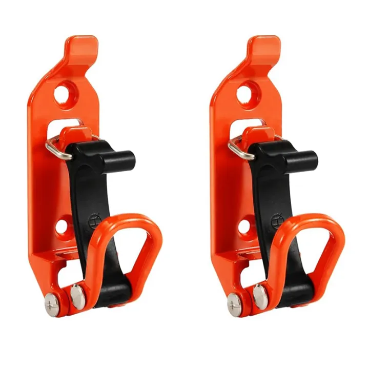 2Pcs Shovel Mount for Roof Rack, Metal Rubber Clamps Wall Mounting ...