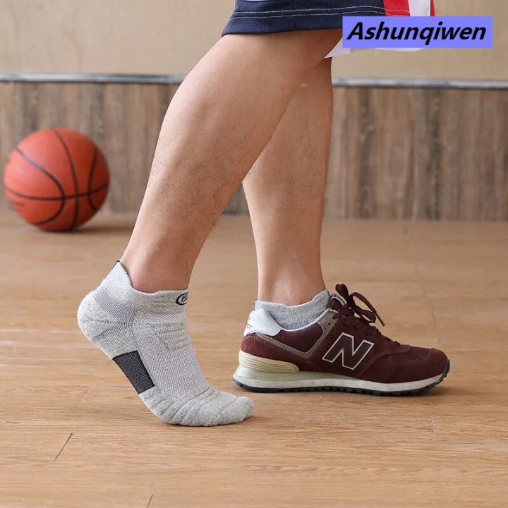 Ashunqiwen Anti-slip Football Socks Men Women Cotton Sock Short Long ...