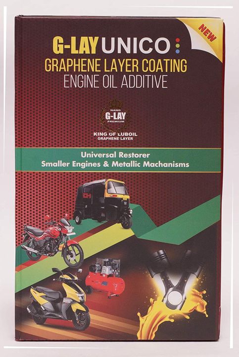 G-Lay Unico Graphene Layered Coating Engine Oil Additive 30ml | Daraz ...