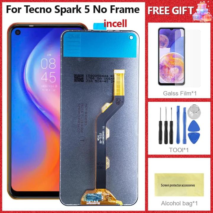 Clearance sale 6.6'' For Tecno Spark 5 KE5 KD7S LCD Display Screen ...