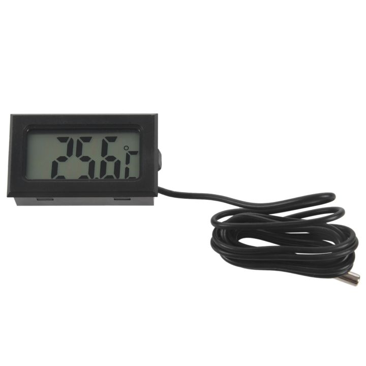 NEW Digital LCD Thermometer Temperature Gauge Probe Sensor -50°C TO ...