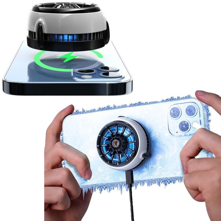 Mobile Phone Cooler with Wireless Charging Multi-function Mobile Phone ...