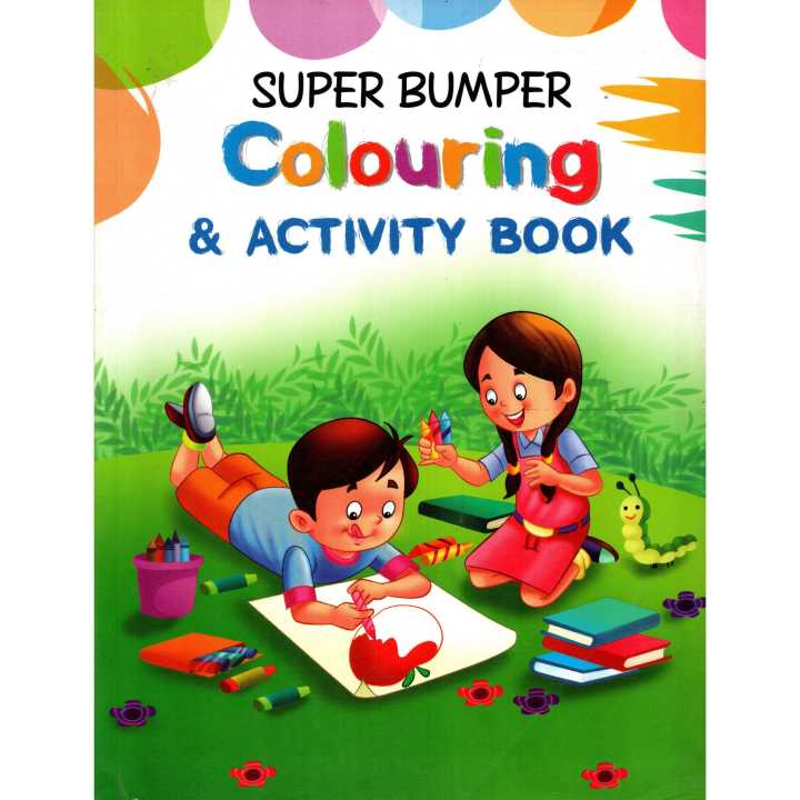 Super Bumper Colouring & Activity Book for Children | Daraz.com.np