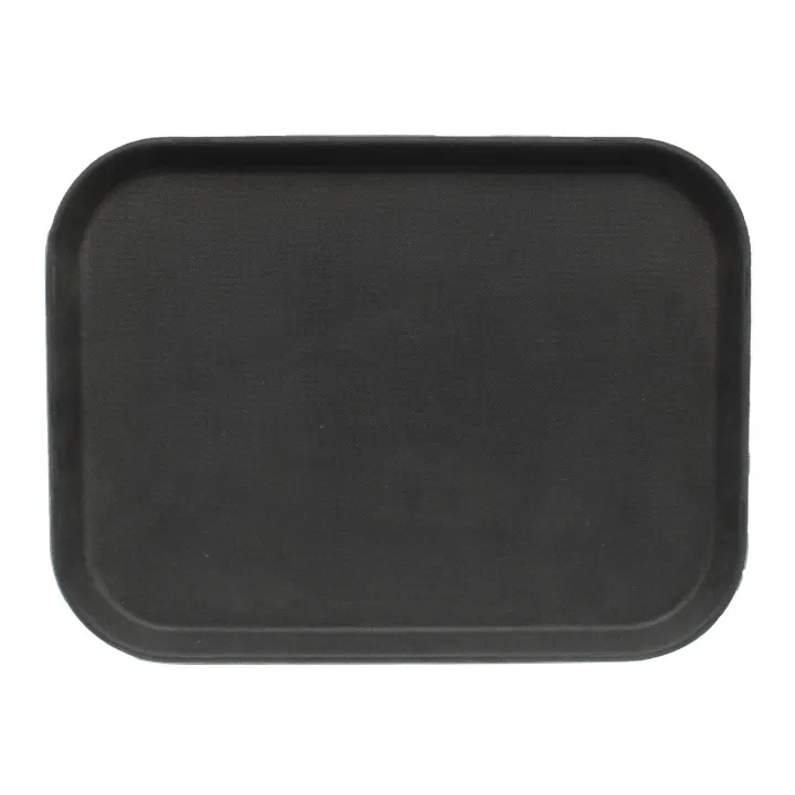 Black Color Plastic Rectangular Bar Tray 18 Inches | Daraz.com.np