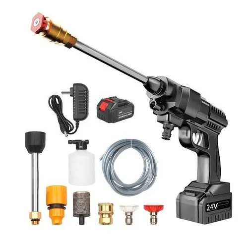 High Power Car Washing Guns Wireless Rechargeable Car Washer Gun ...