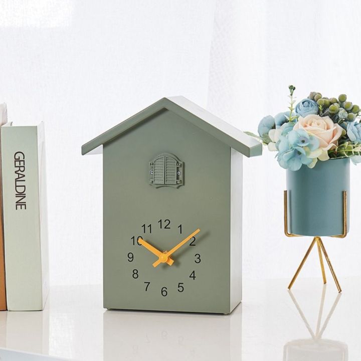 Creative With Clock Pendulum Cuckoo Wall Clock Accurate Plastic Cuckoo ...