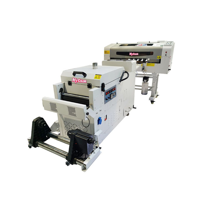 DTF Printer (Xp600 Dual) Head With Automatic Powder Shaker Machine 1ft (30 CM) Size Xp600 Double ...