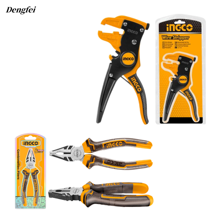 Dengfei Original Pliers 8| 200mm HCP08208 + Wire stripper 0.5-6mm ...
