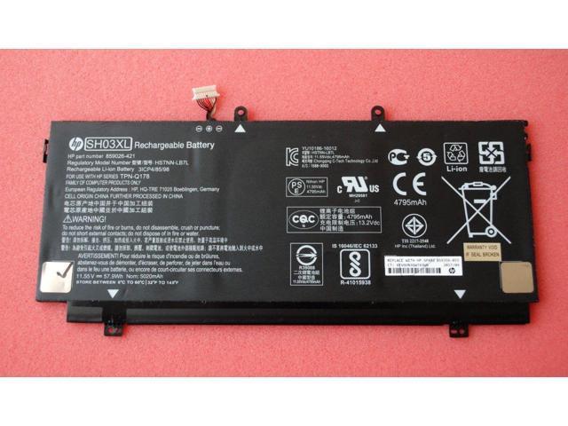 Sh03Xl Laptop Battery For Hp Spector X360 13-W000 13-W021Tu 13-W023Dx ...