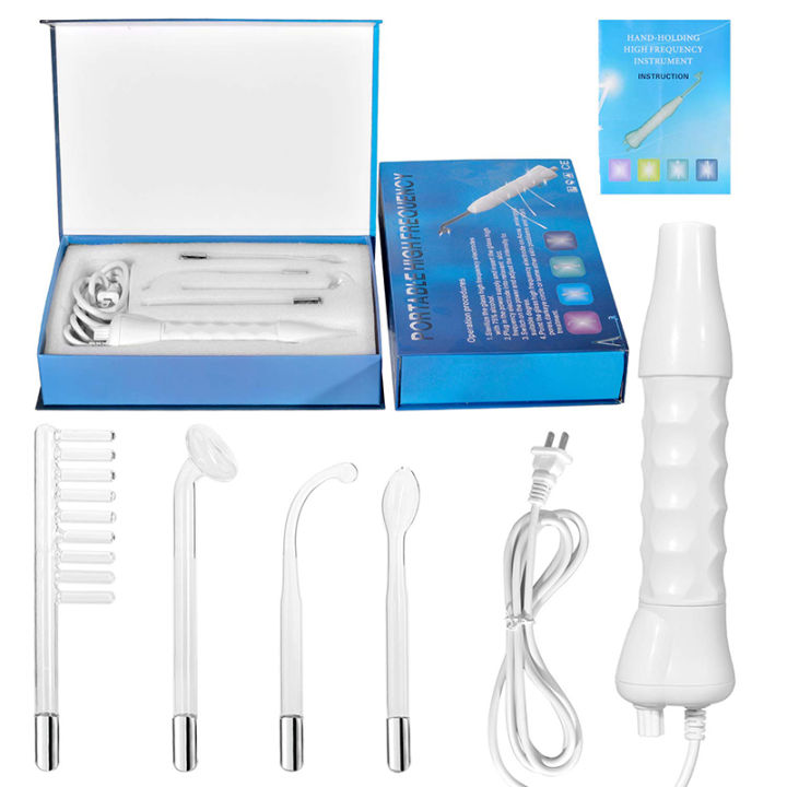 Skin Care Treatment High Frequency Massage Machine With Comb Beauty ...