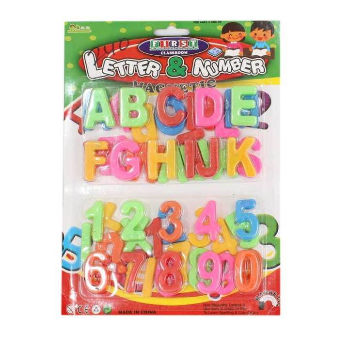 Multi Letter And Numbers For Kids | Daraz.com.np
