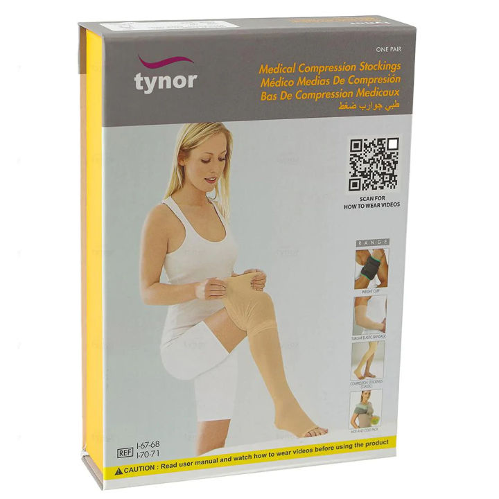 Tynor Medical Compression Stockings Thigh High - I70 | Daraz.com.np