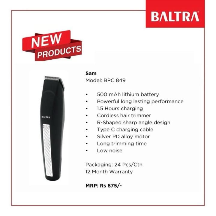 BALTRA BPC 849 SAM HAIR TRIMMER | Daraz.com.np