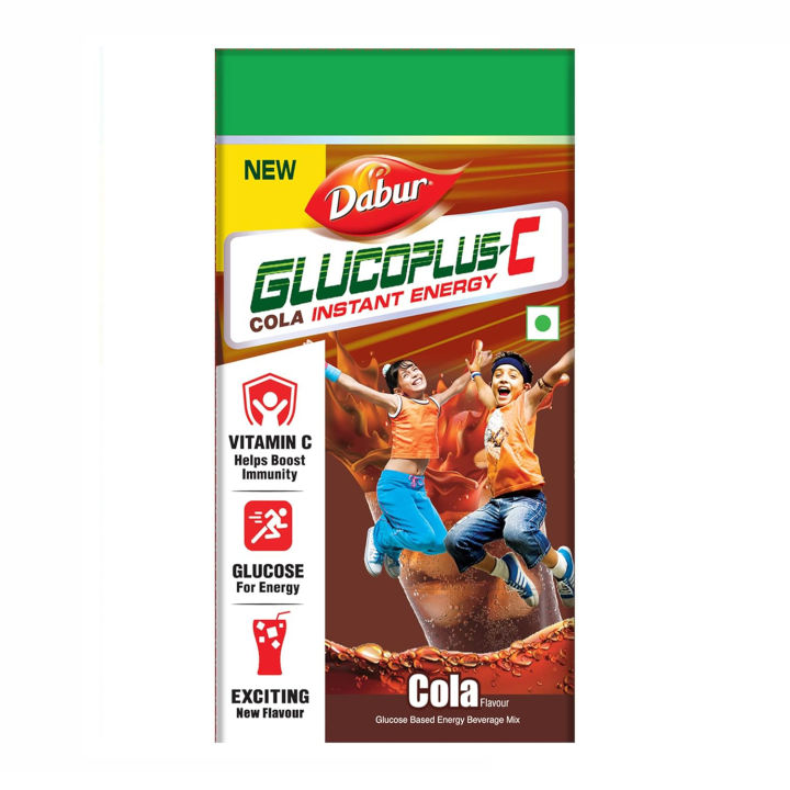 Glucose Powder COLA Flavor 300g | Pack Of 3*100g | Dabur Glucoplus - C ...