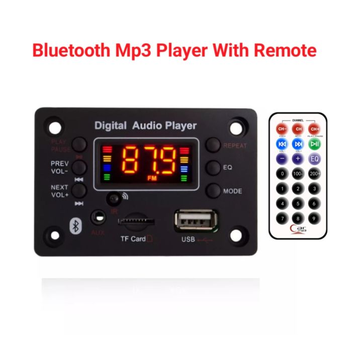 Wireless MP3 Player Decoder Board Module Bluetooth 5.0 Amplifier TF ...