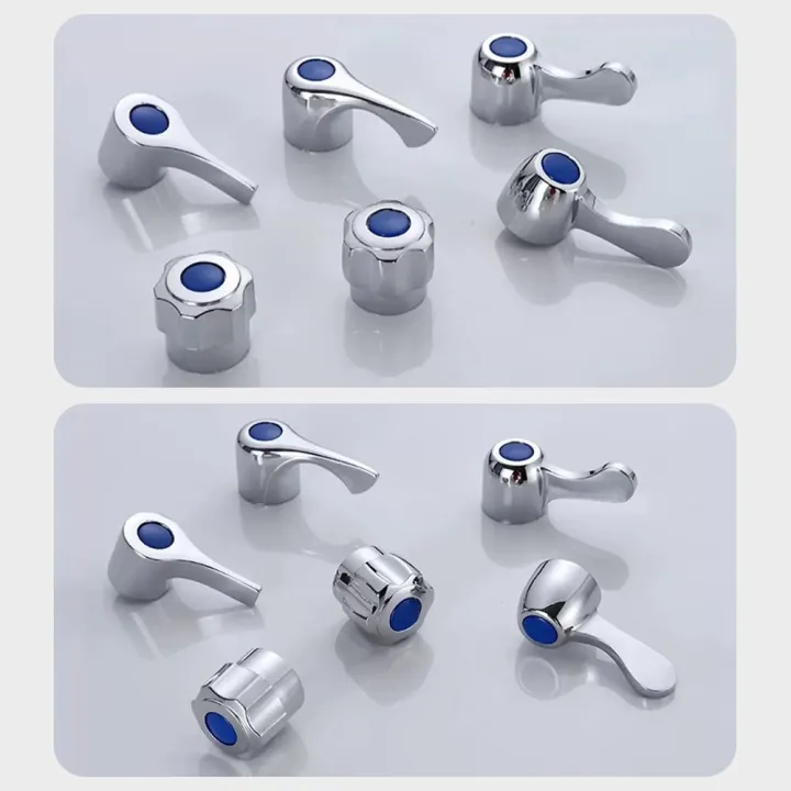 New Triangle Valve Faucet Handle Small Spout Universal Quick Open Valve ...