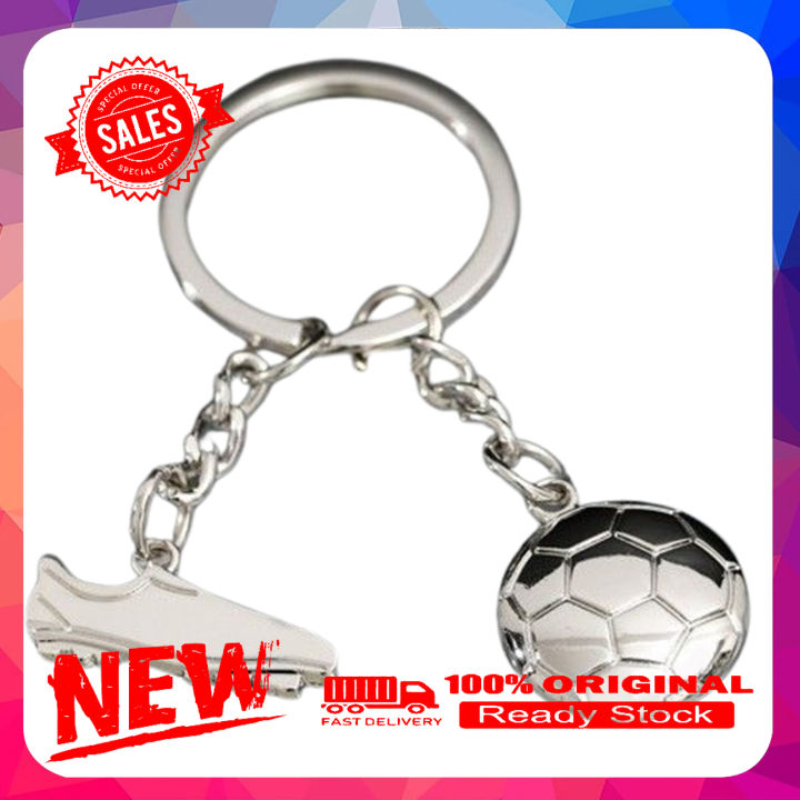 Keyring Alloy Creative Offer [Special] Keychain Football Shape Football ...