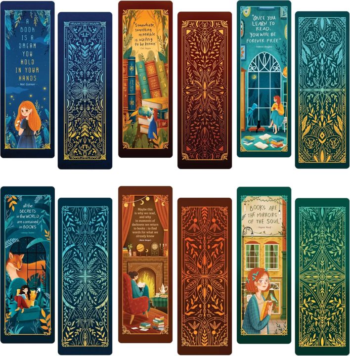 Combination of 6 Waterproof Bookmarks 17.5cm*5.5cm | Daraz.com.np