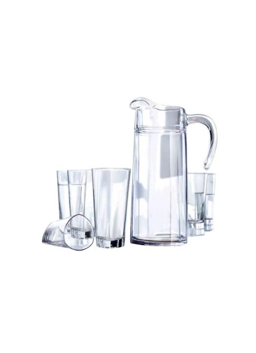 Luminarc Delta 7 Pieces Drink Set- H5740 | Daraz.com.np