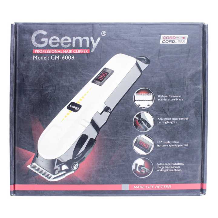 Geemy GM-6008 Professional Hair Clipper | Daraz.com.np