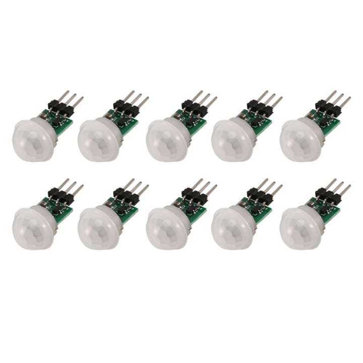 10Pcs AM312 Mini Human Sensor Module IR Pyroelectric Infrared Sensor ...