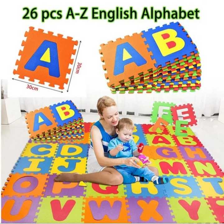 ABCD 26Block Puzzle Mat For Kids | Daraz.com.np