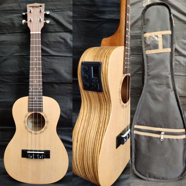 Dream Maker Concert Ukelele 24" With Tunner And Cover | Daraz.com.np