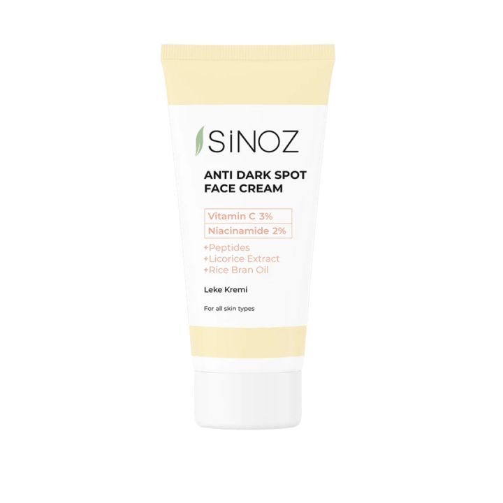 SiNOZ Anti Dark Spot Face Cream 40 ml With Vitamin C 3% Niacinamide 2% ...