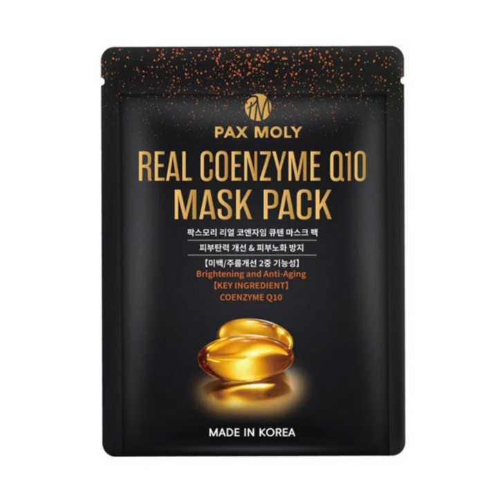 Pax Moly (5 Sheet) Real Coenzyme Q10 Mask, 25Gm | Daraz.com.np