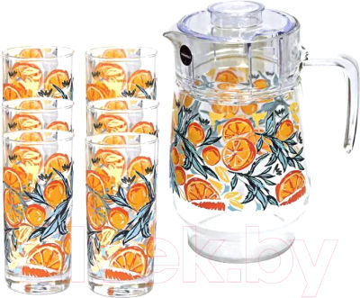 Luminarc Citrus Bloom Jug Set V2717 | Daraz.com.np