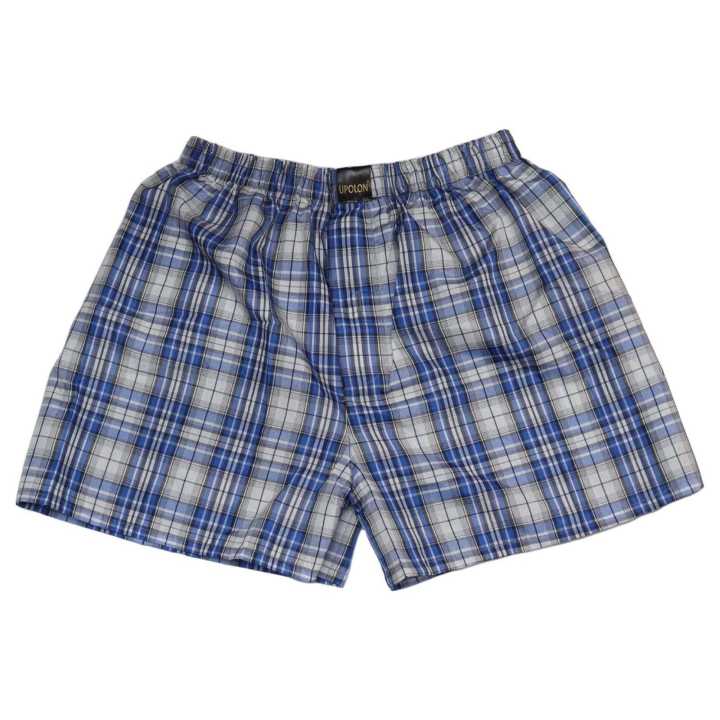 Check Blue Boxer For Men | Daraz.com.np