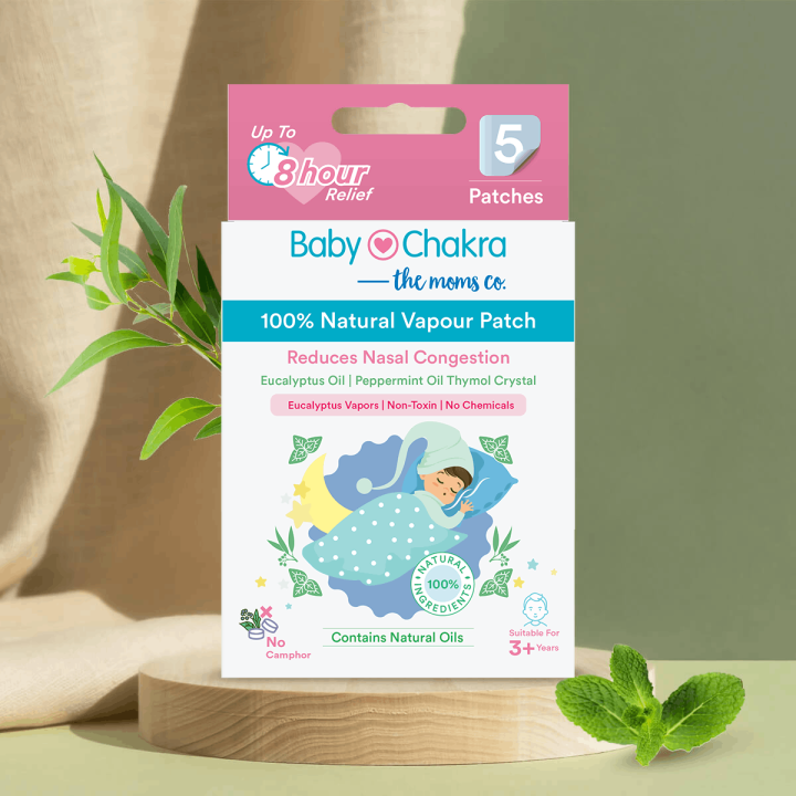 Baby Chakra Natural Vapour Patch - 5 Patches | Daraz.com.np