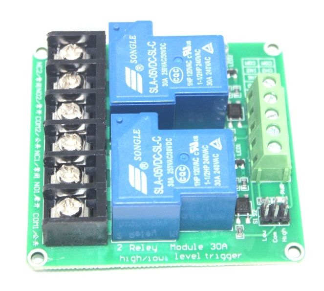 Relay Module 2 Channel 5v, 30A | Daraz.com.np