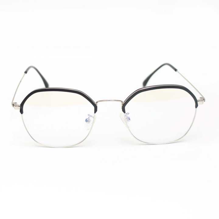 Silver/Black Metal Frame Glass For Unisex | Daraz.com.np